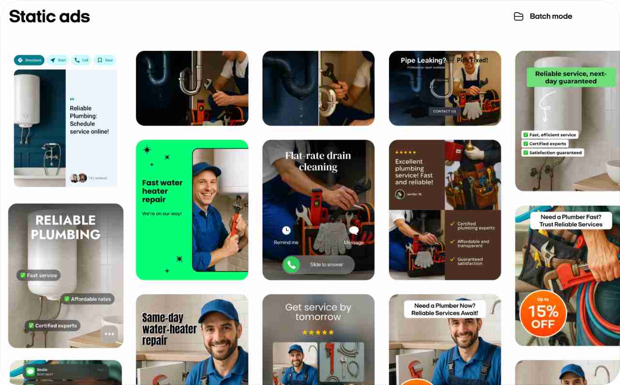 Plumber advertising that works: Examples, strategy, and copy - Zeely AI