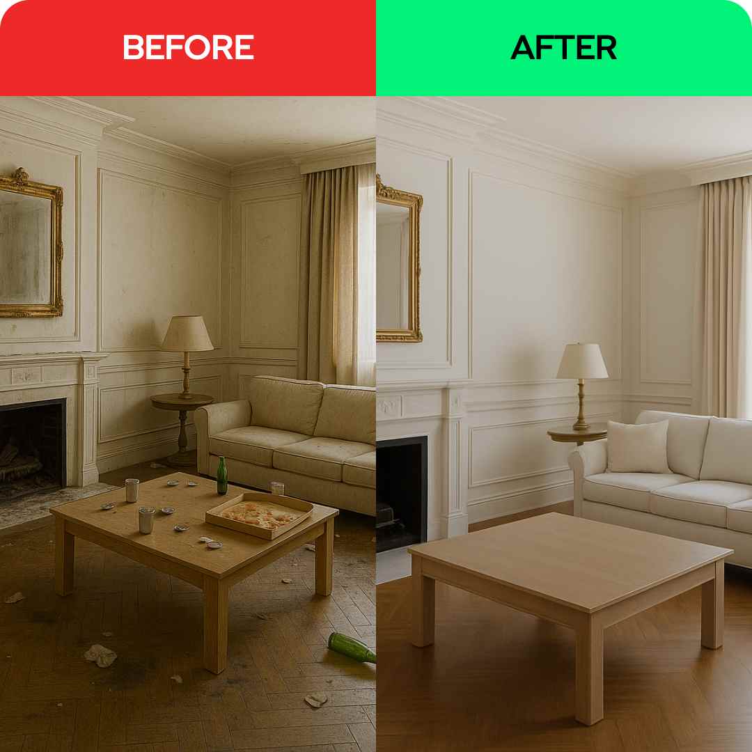 Catchy house cleaning ads: 4 types with examples and key visual ...