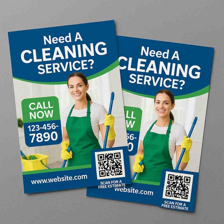 Catchy house cleaning ads: 4 types with examples and key visual ...