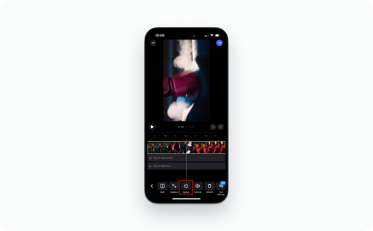 How to speed up video on Instagram